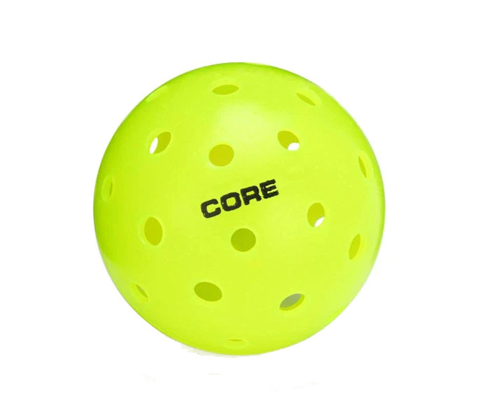 CORE Outdoor Neon Green Pickleball | PaddleballGalaxy