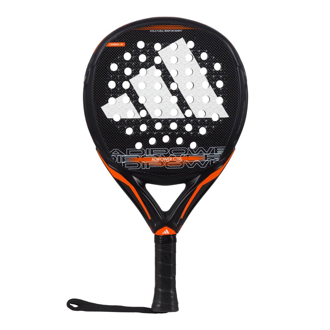 Adidas Adipower CTRL 3.3 (Black/Orange) Padel Paddle (RK1CA2) | PaddleballGalaxy