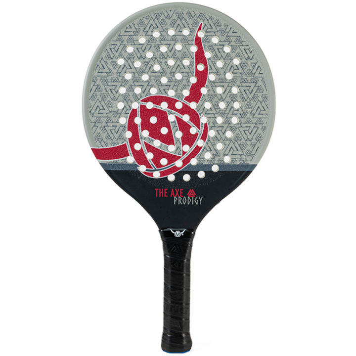 Viking Axe Prodigy (Valknut Grey) Platform Tennis Paddle (7V114022031) | PaddleballGalaxy